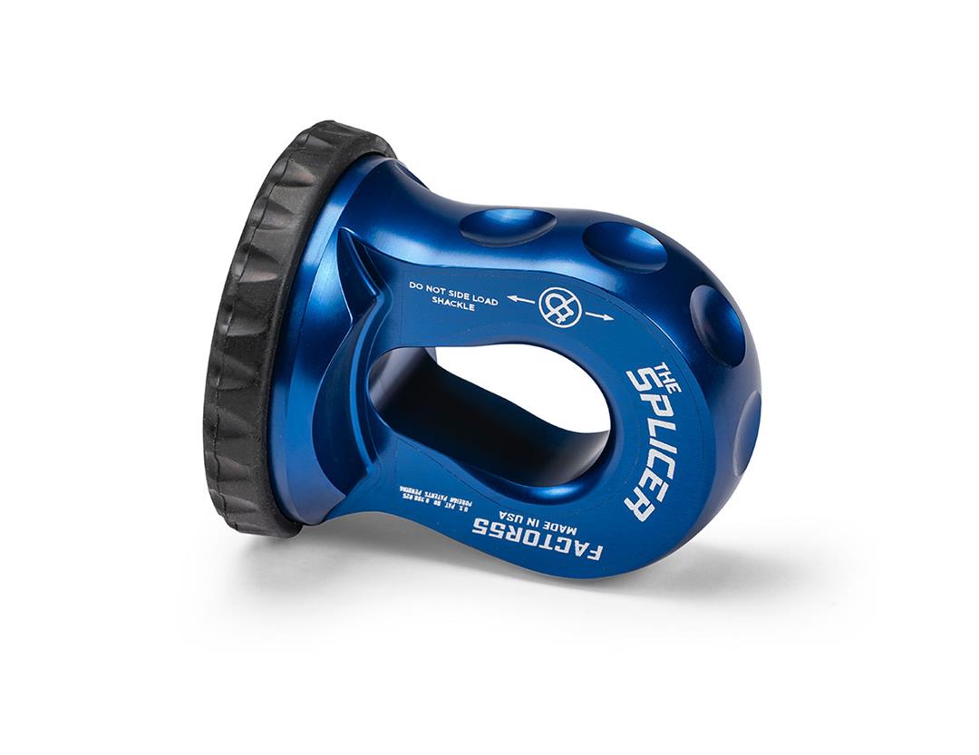 Splicer Splice On Synthetic Rope Thimble Shackle Blue Factor 55 ...